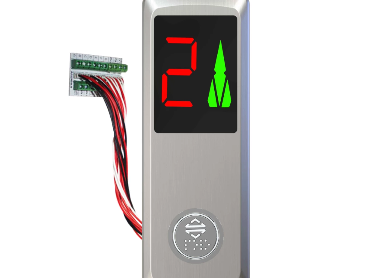 Yakamoz LOP U20SM0001 (7-Segment, One Button) | E-elevatorshop